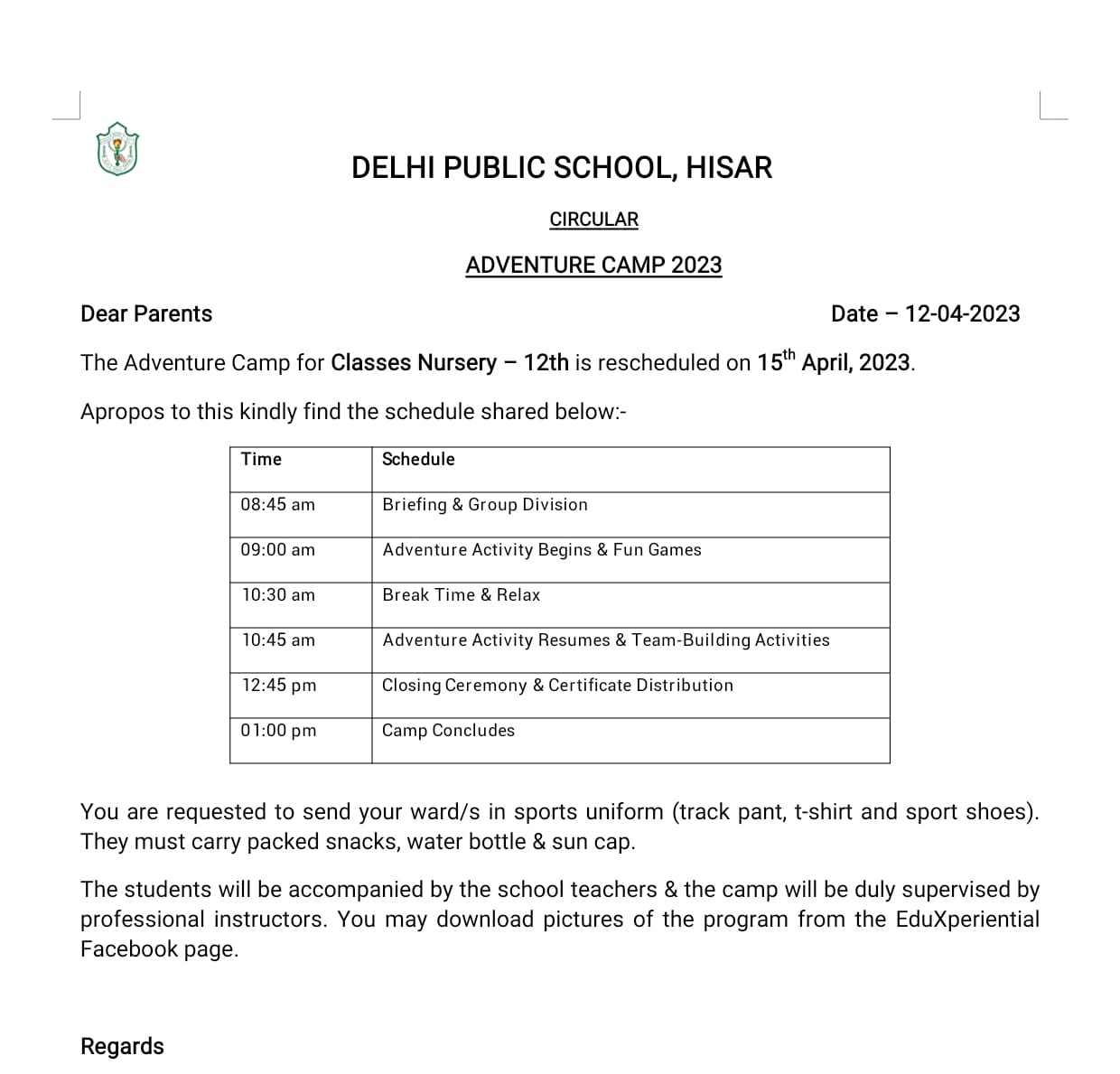 Delhi Public School, Hisar | Best CBSE School in Hisar | Top CBSE ...